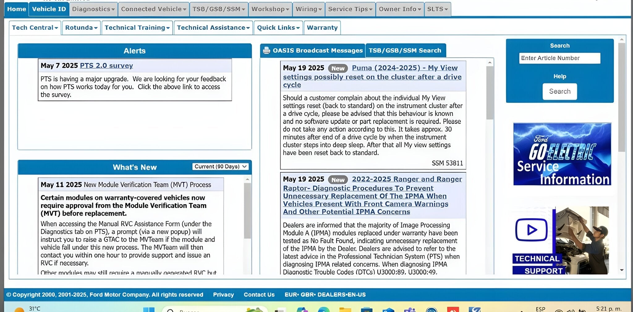 Ford PTS 12-Month Subscription | Official Service Documentation – Nexus ...